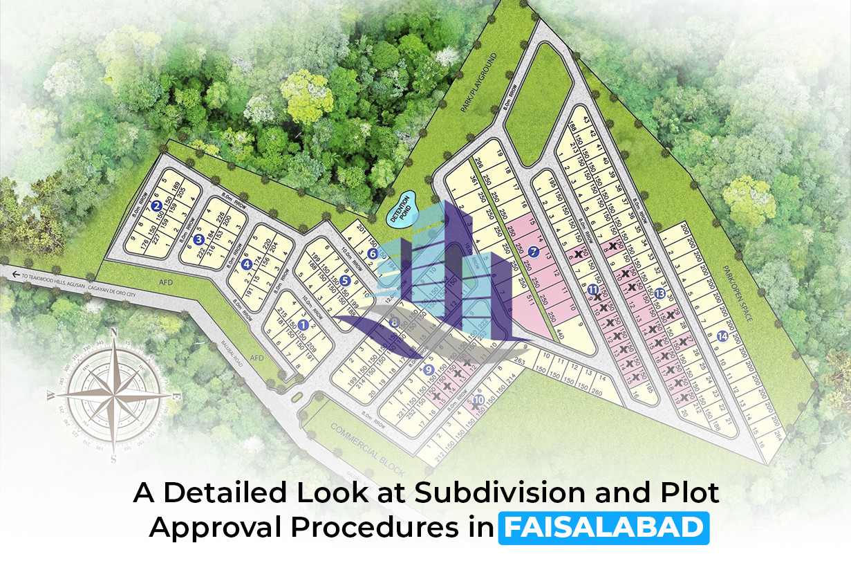 A Detailed Look at Subdivision and Plot Approval Procedures in Faisalabad